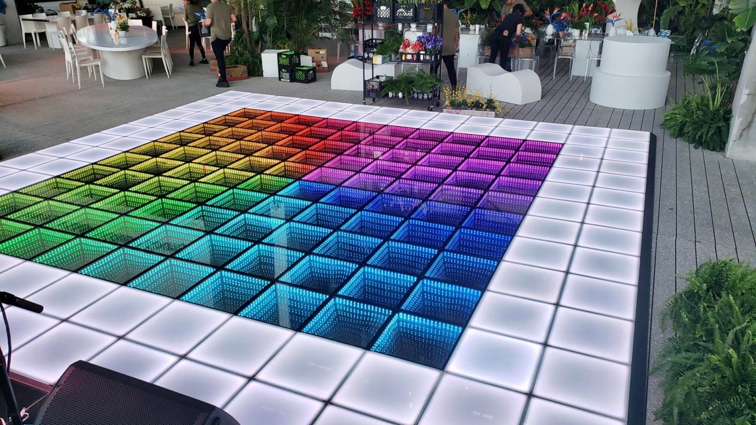 Florida LED Dance Floor Rental – Chillounge Night